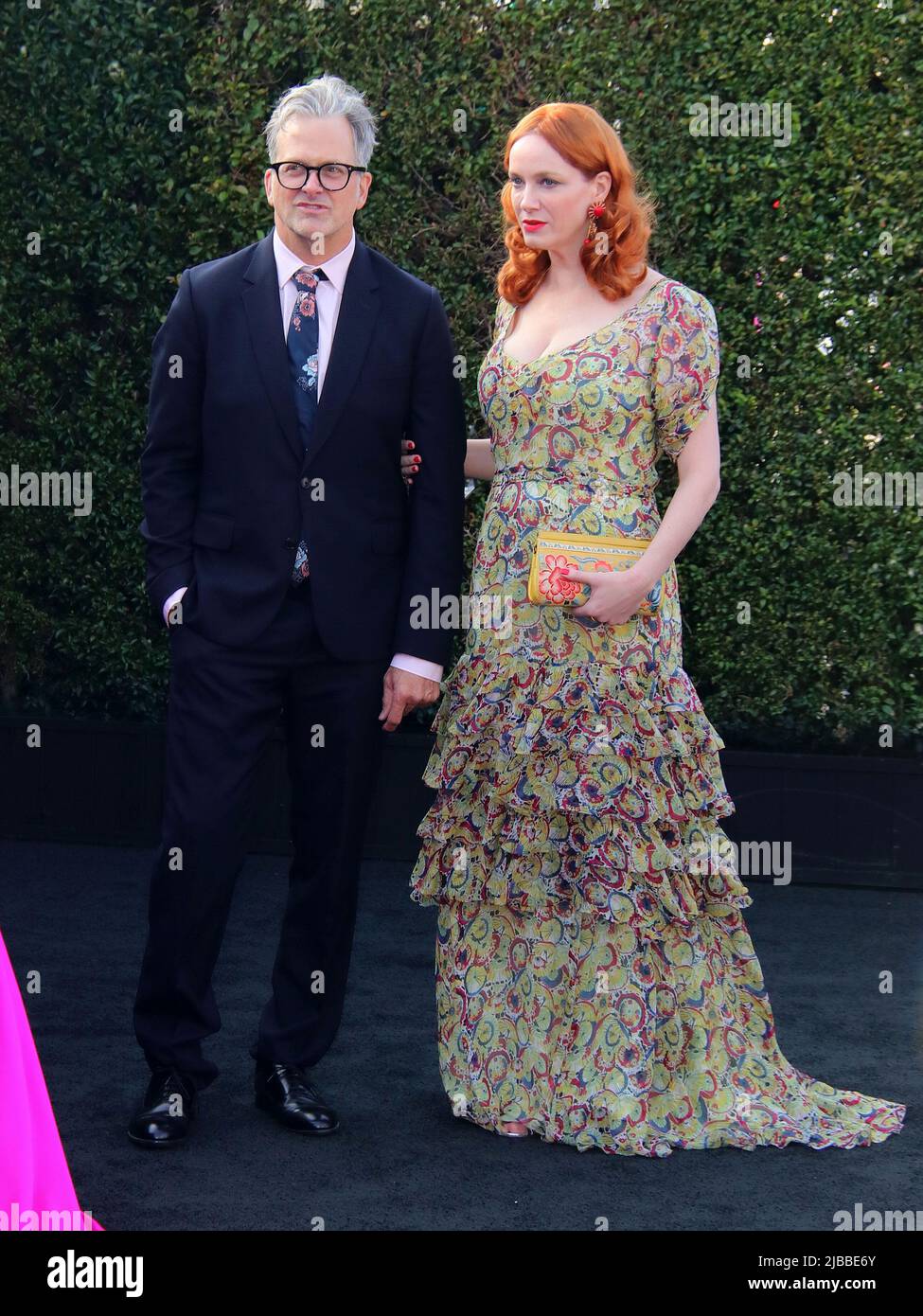 Los Angeles, USA. 04th June, 2022. Christina Hendricks, George ...