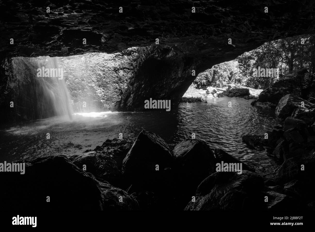 At Natural Bridge, Springbrook National Park Stock Photo - Alamy