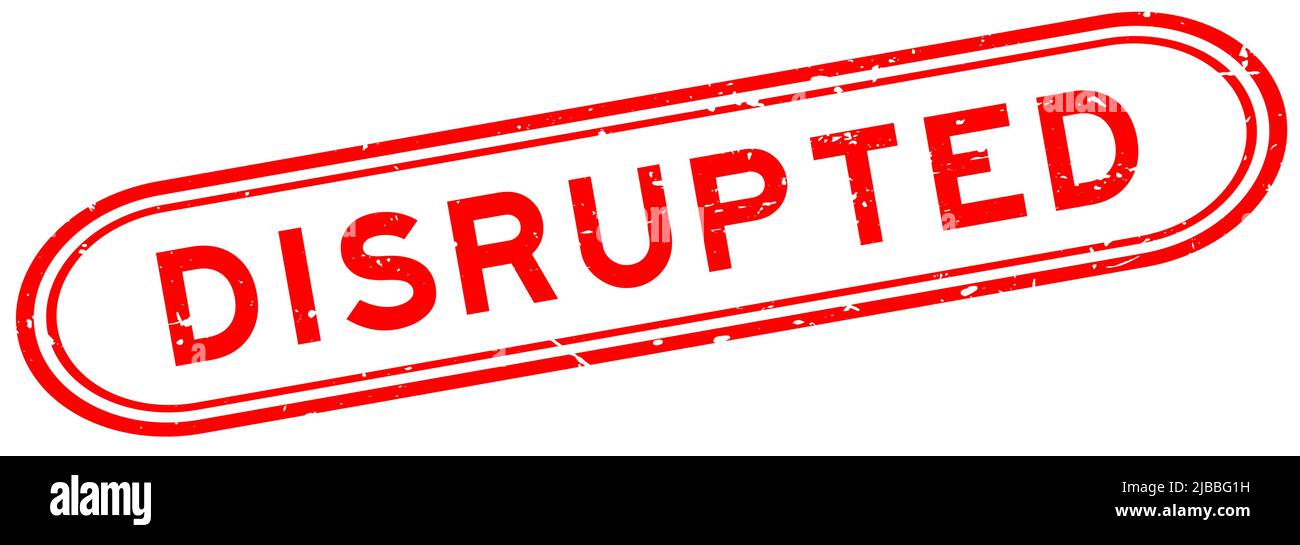 Disruption disrupted disrupt Stock Vector Images - Alamy