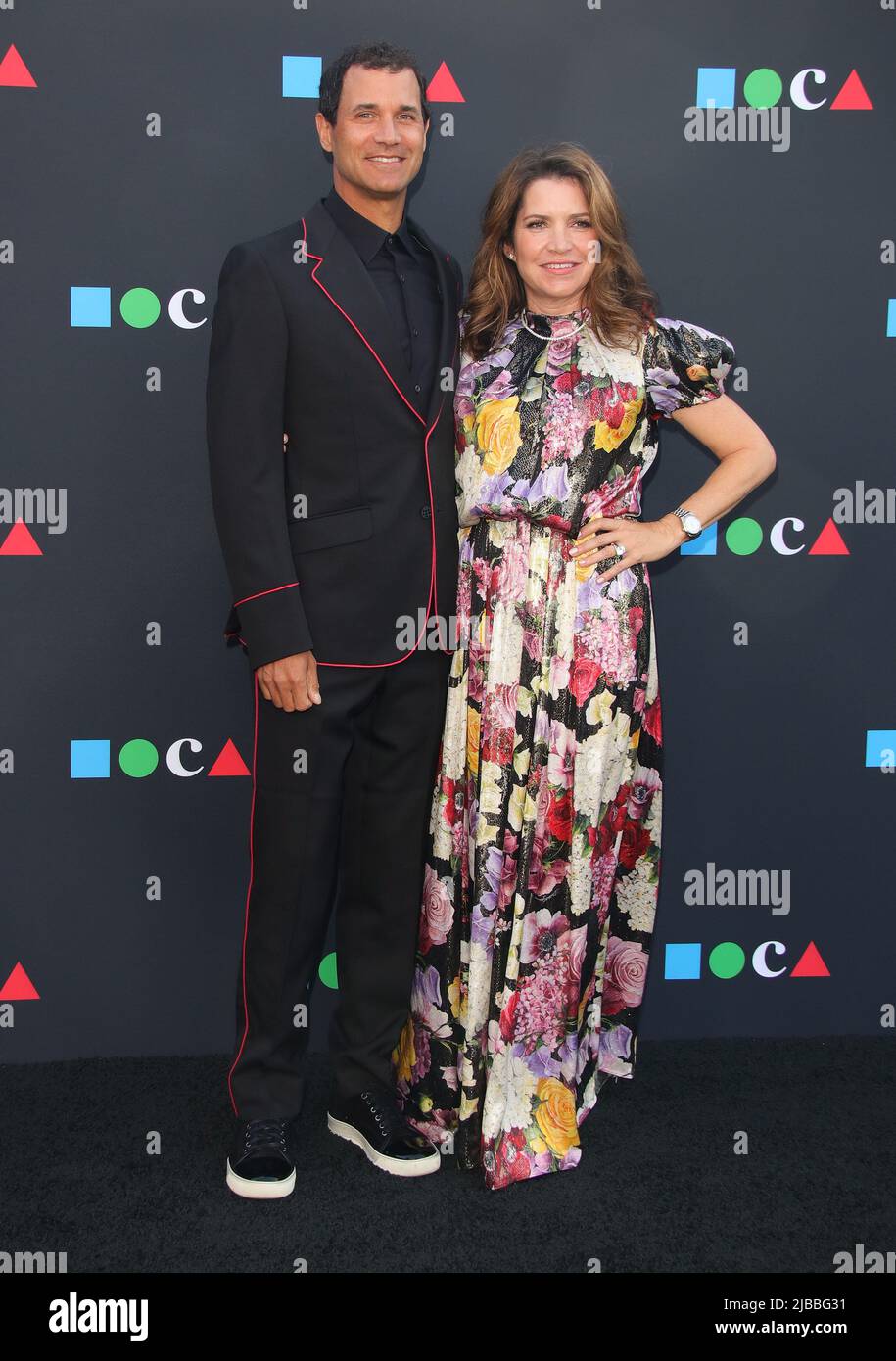 Ramini Djawdi, Jennifer Hawks Djawdi arrives at The MOCA Gala 2022 held ...