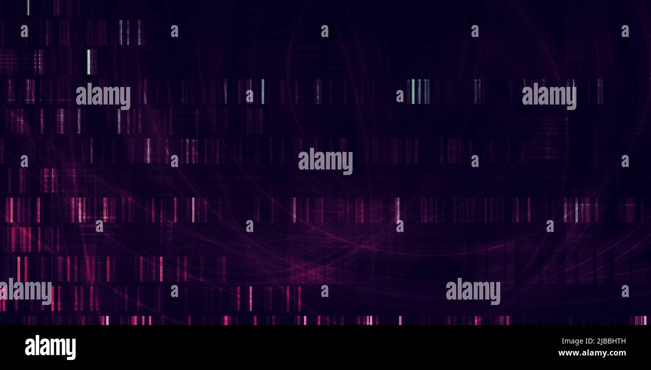 DNA Research of Science Genetic Data Background Stock Photo - Alamy
