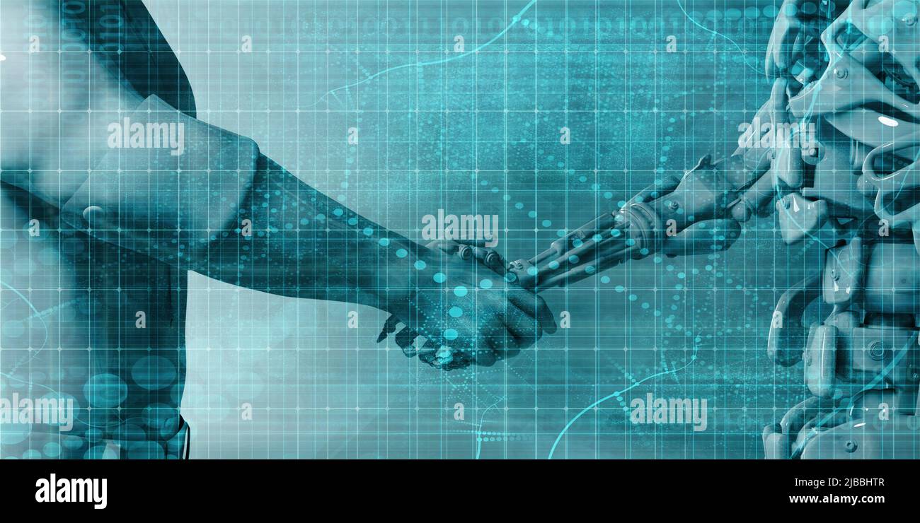 Automation Revolution Machines Helping Humans as Business Technology ...