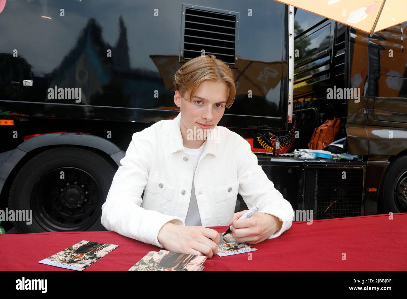 Iggi Kelly bei der SUPER RTL TOGGO Tour beim Leipziger Stadtfest auf ...