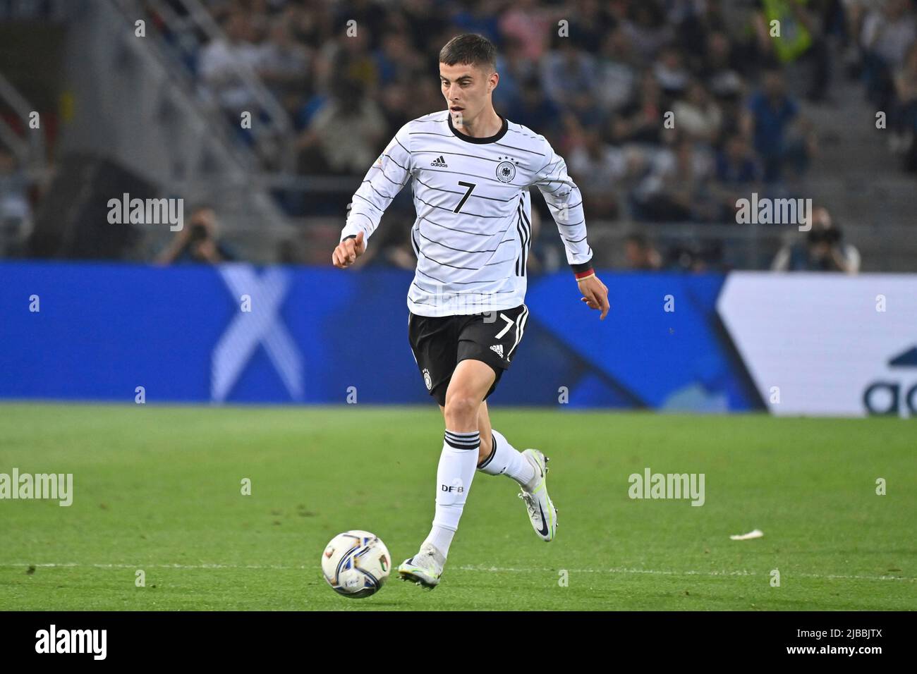 Bologne, Italien. 04th June, 2022. Kai HAVERTZ (GER), action, single ...