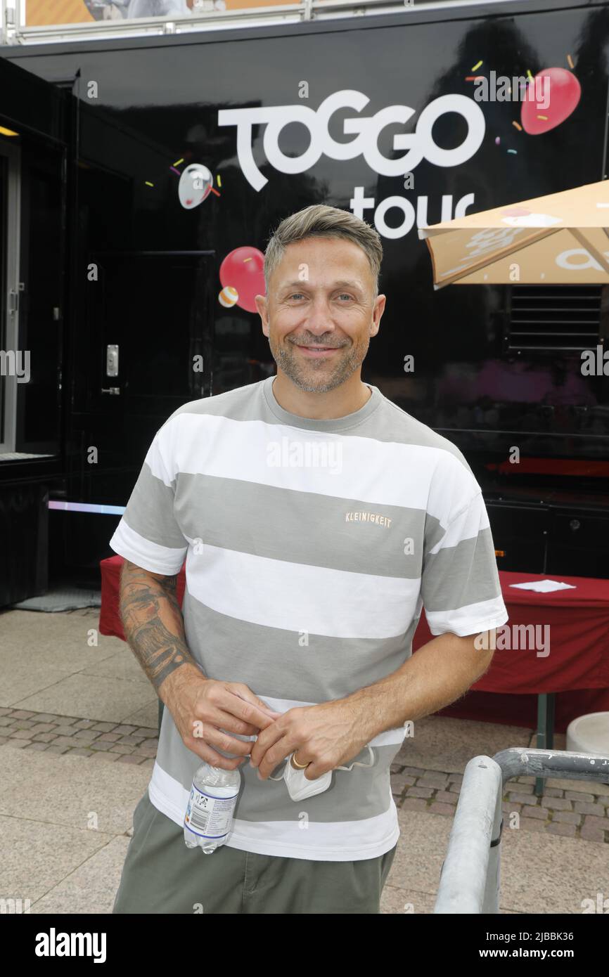 Florian Ambrosius bei der SUPER RTL TOGGO Tour beim Leipziger Stadtfest ...