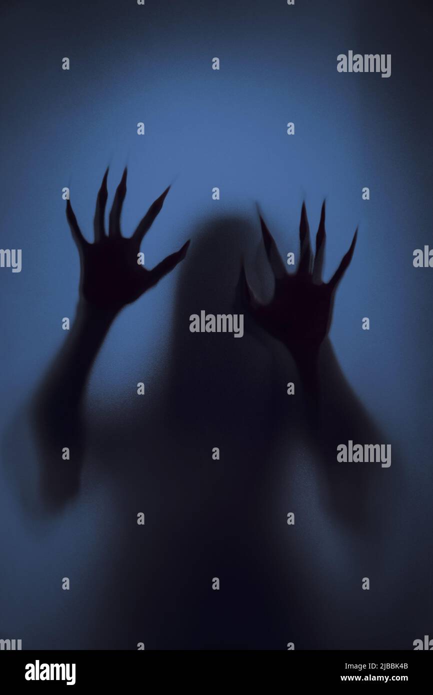 Woman figure frosted glass hi-res stock photography and images - Alamy