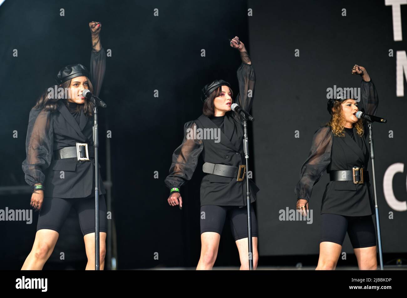 Self Esteem preform at the Mighty Hoopla Pop Music Festival London 2022 ...