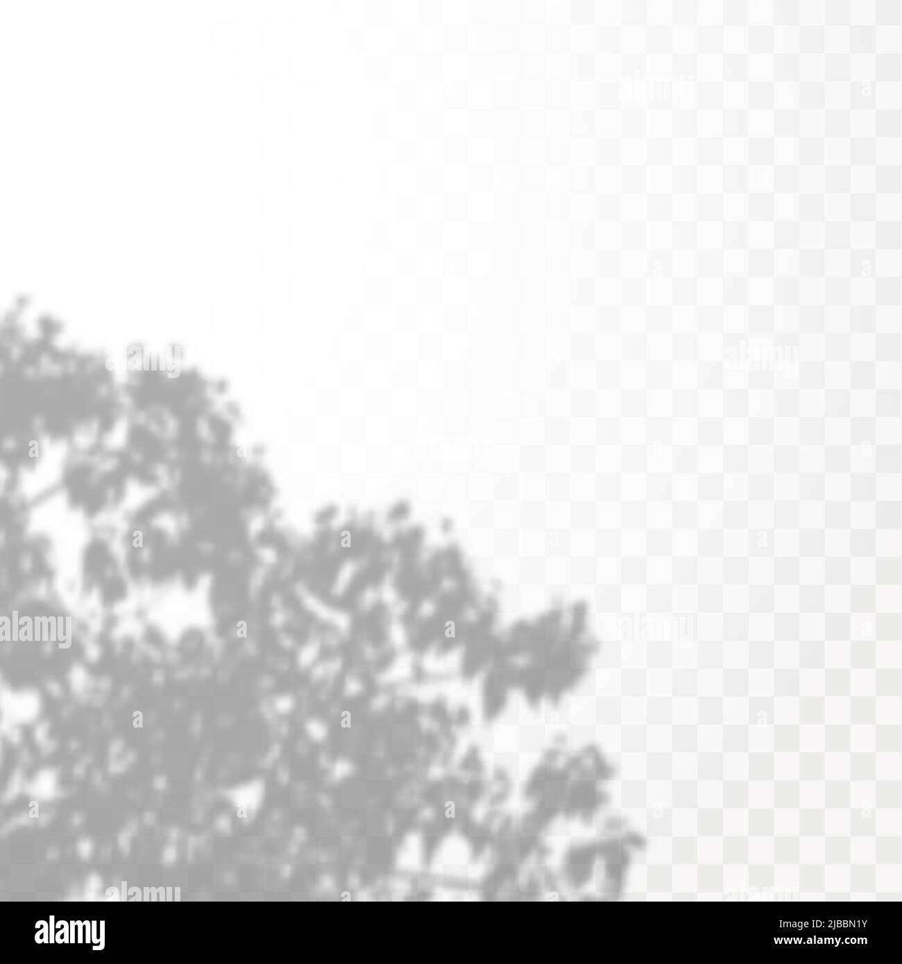 The effect of overlaying shadows. Natural light layout.Realistic shadow ...