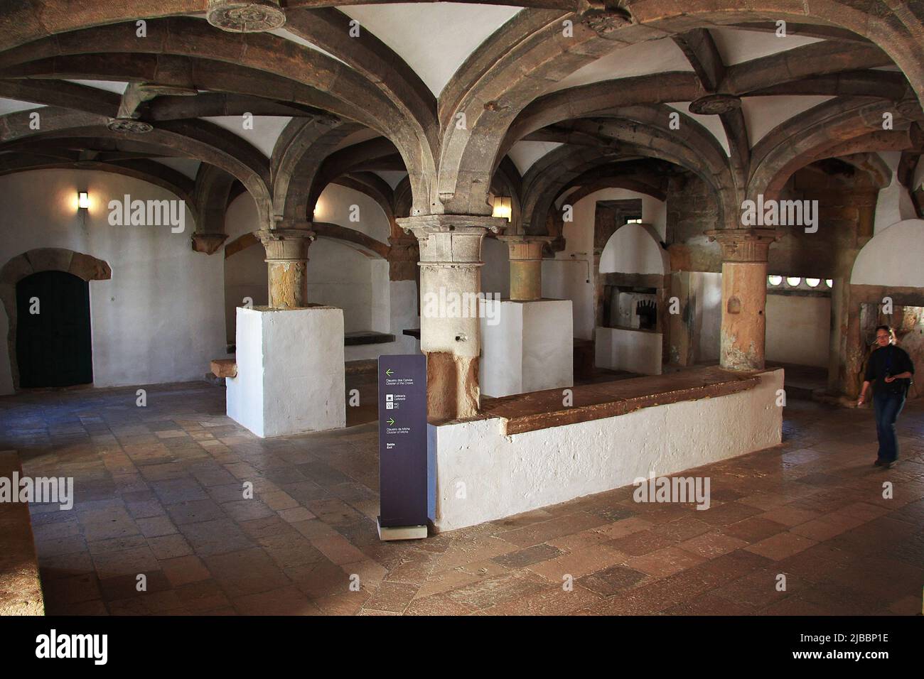 Tomar castle of Templar knights, Portugal Stock Photo - Alamy