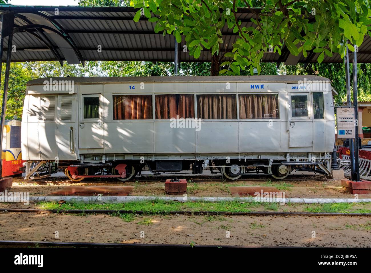 Simla Rail Car - 14: built by Arnstrong Whitworth in 1933, it ran on ...