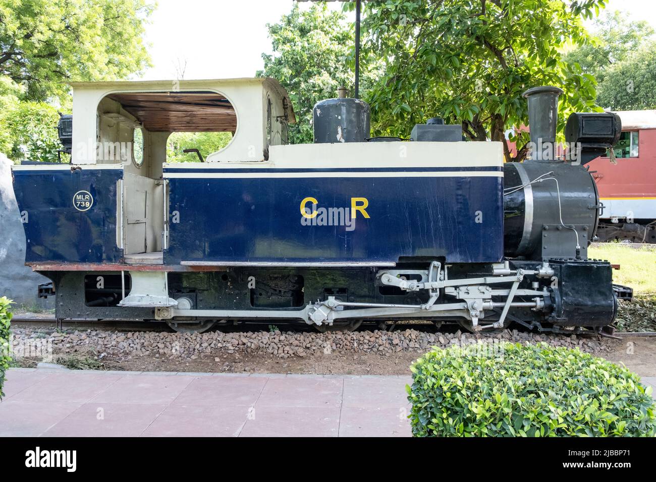 MLR-739 which is now stationed at the National Rail Museum of New Delhi ...
