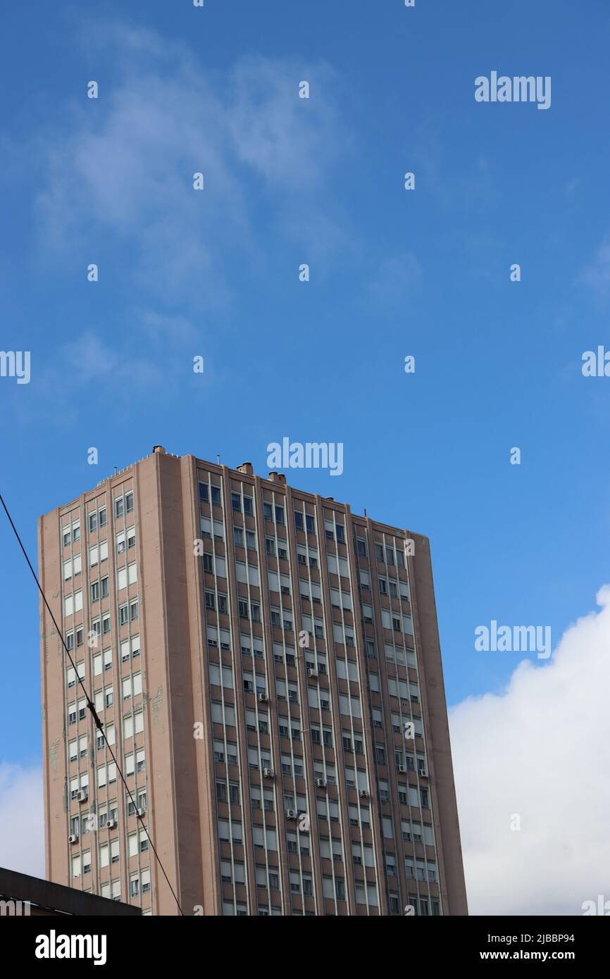 Genova, Italy-January 29, 2022: Beautiful modern high-rise buildings ...