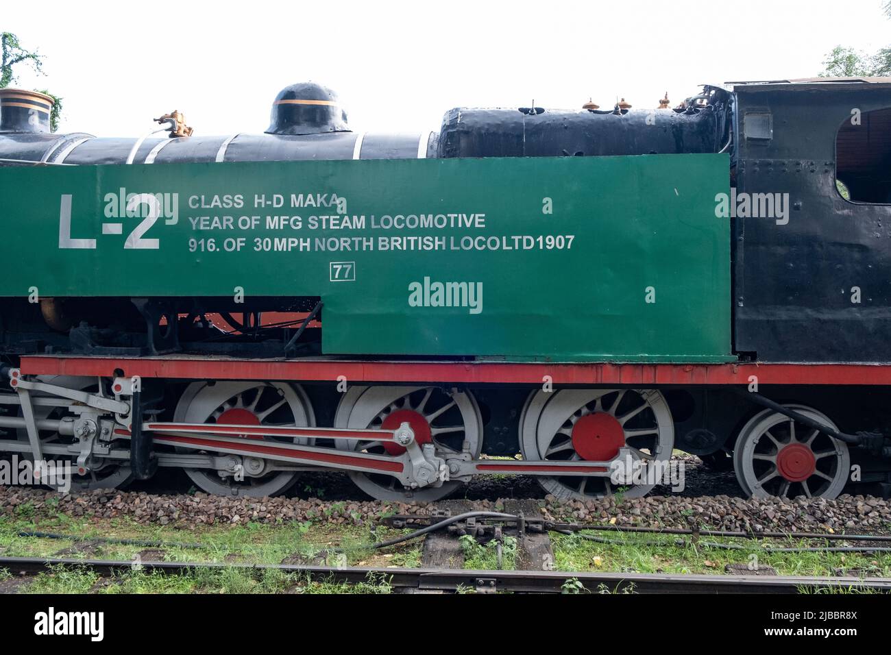 L2. This 2-8-4 wheel arrangement broad gauge (5’6″) steam engine was ...