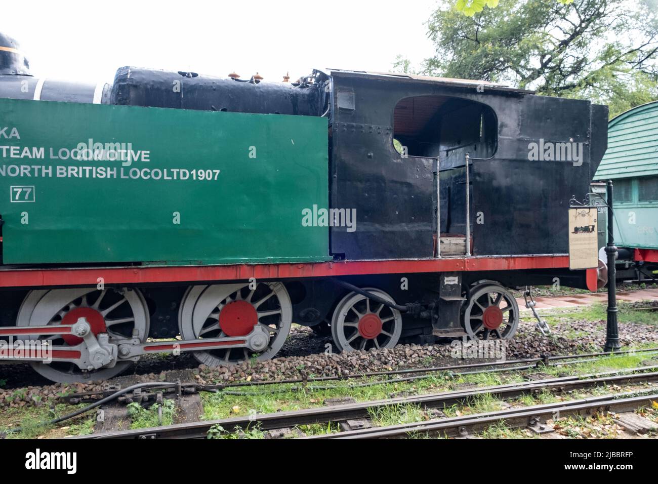 L2. This 2-8-4 wheel arrangement broad gauge (5’6″) steam engine was ...