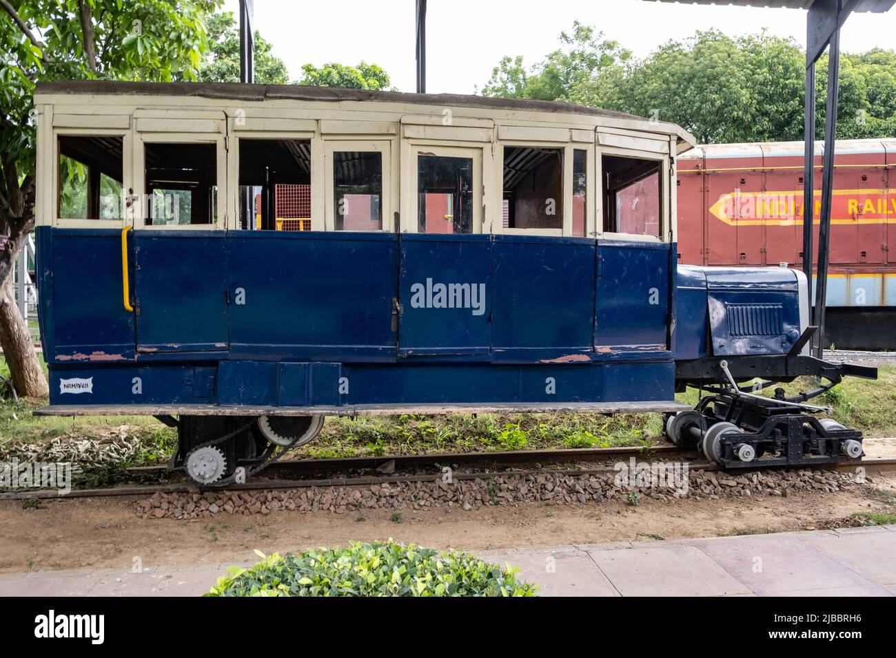 Matheran Rail Car #738 Instead of coaches, the Matheran Light Railway ...
