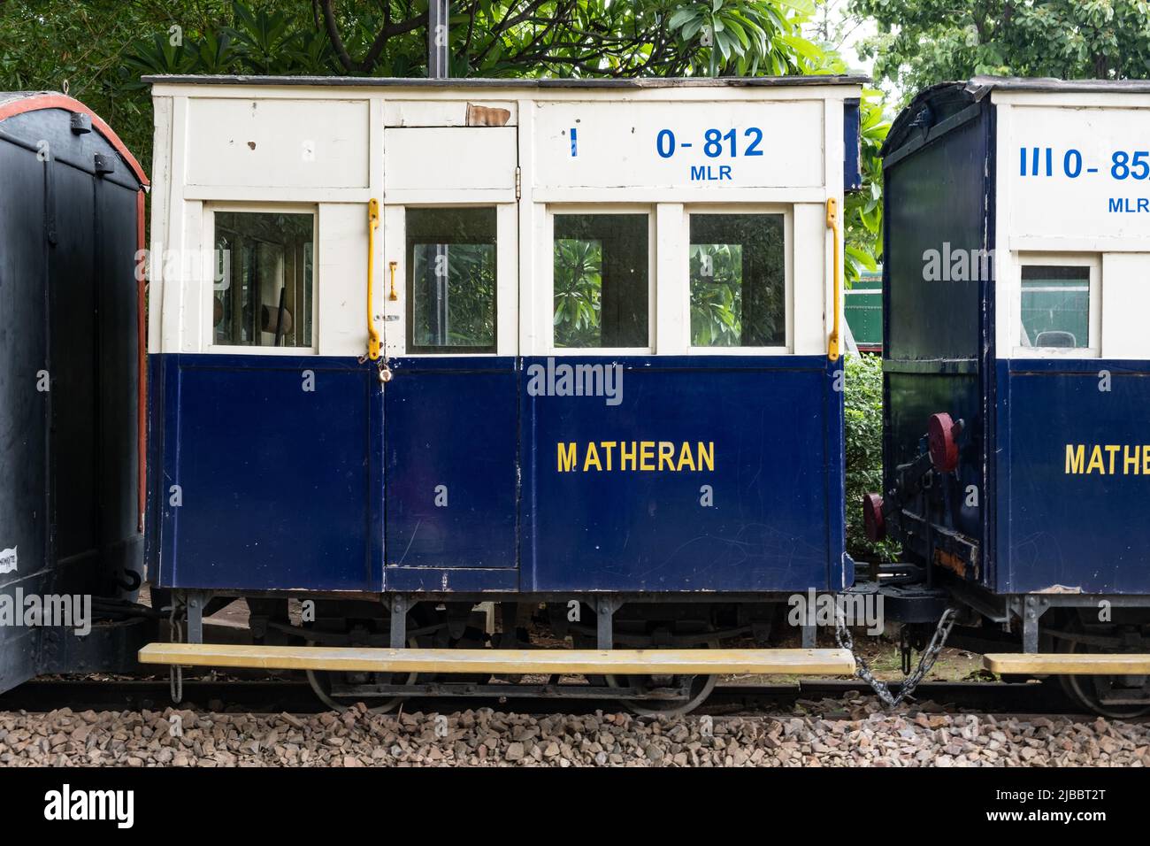 Matheran Rail Car Instead of coaches, the Matheran Light Railway made ...