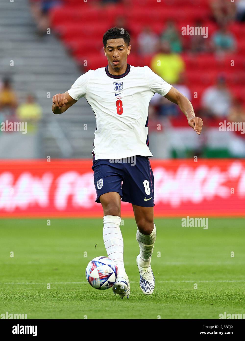 Budapest, Hungary, 4th June 2022. Jude Bellingham of England during the ...