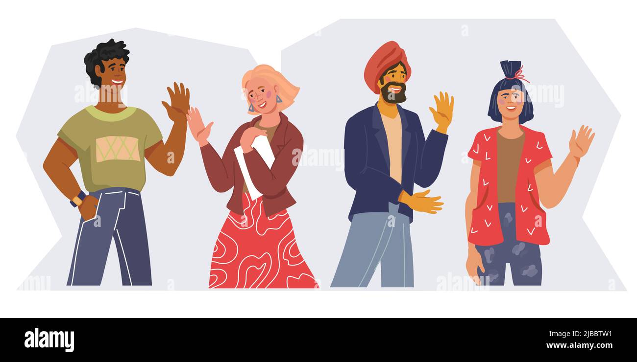 Welcome all nations Stock Vector Images - Alamy