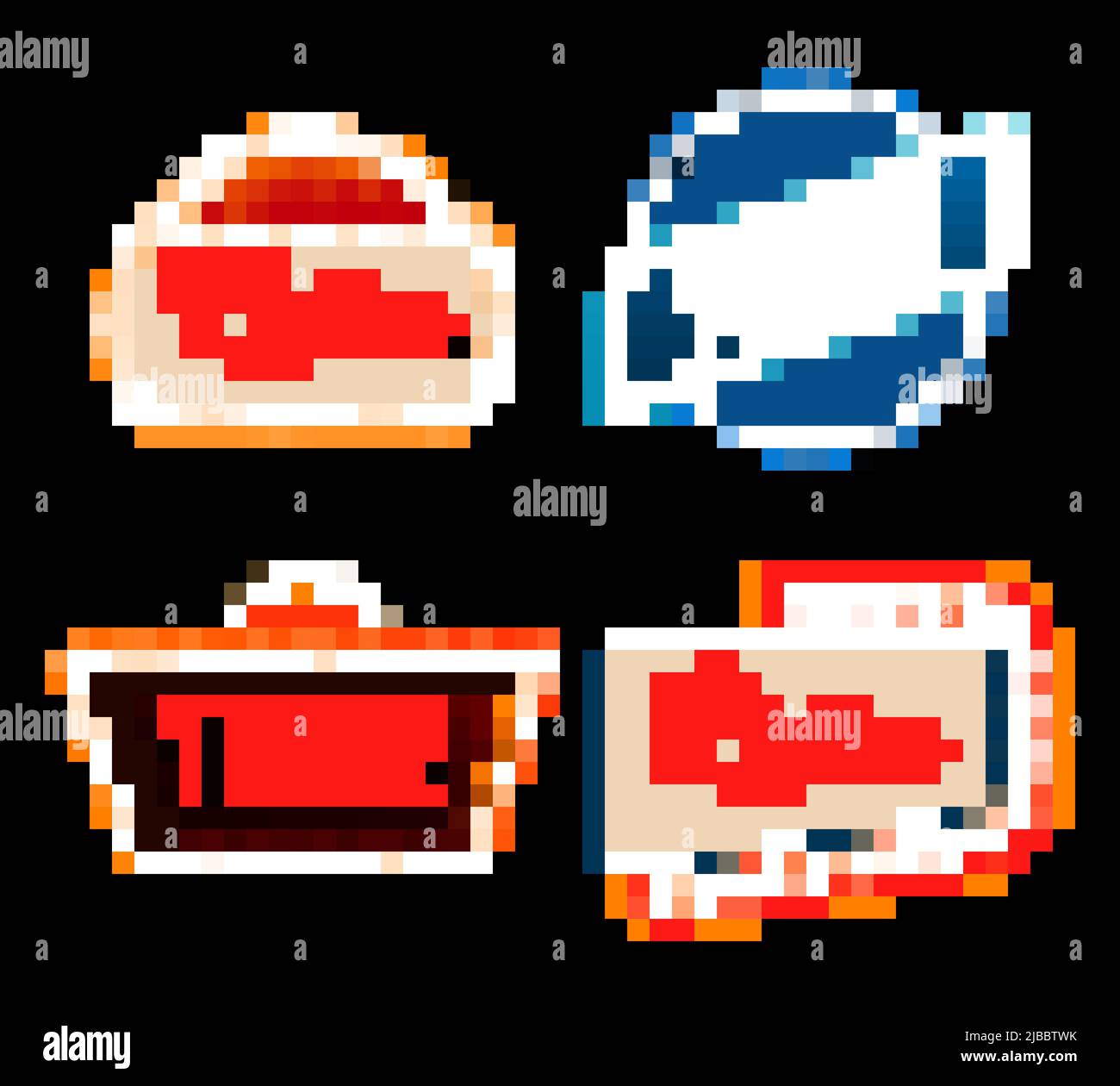 Retro lightbulb signs isolated on black background. Vintage board for ...