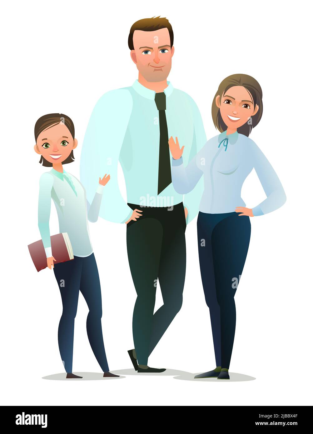 Women in suit with child Stock Vector Images - Alamy