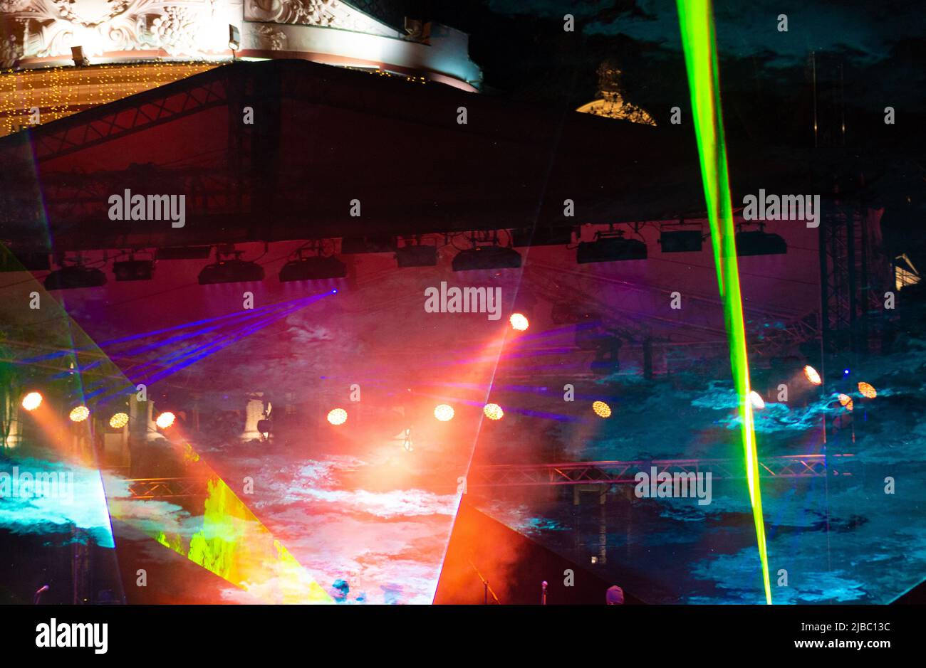 Lazer lights hi-res stock photography and images - Alamy