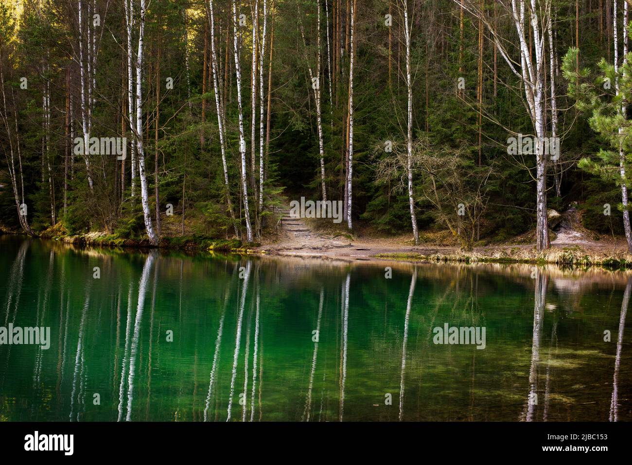 Beautiful nature of Adrspach-Teplice Rocks. National Park of Adrspach ... Beautiful nature of Adrspach-Teplice Rocks. National Park of Adrspach ...