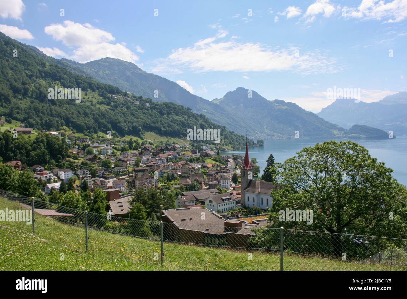 Mountains And Lakes In Various Places Around Europe Stock Photo - Alamy