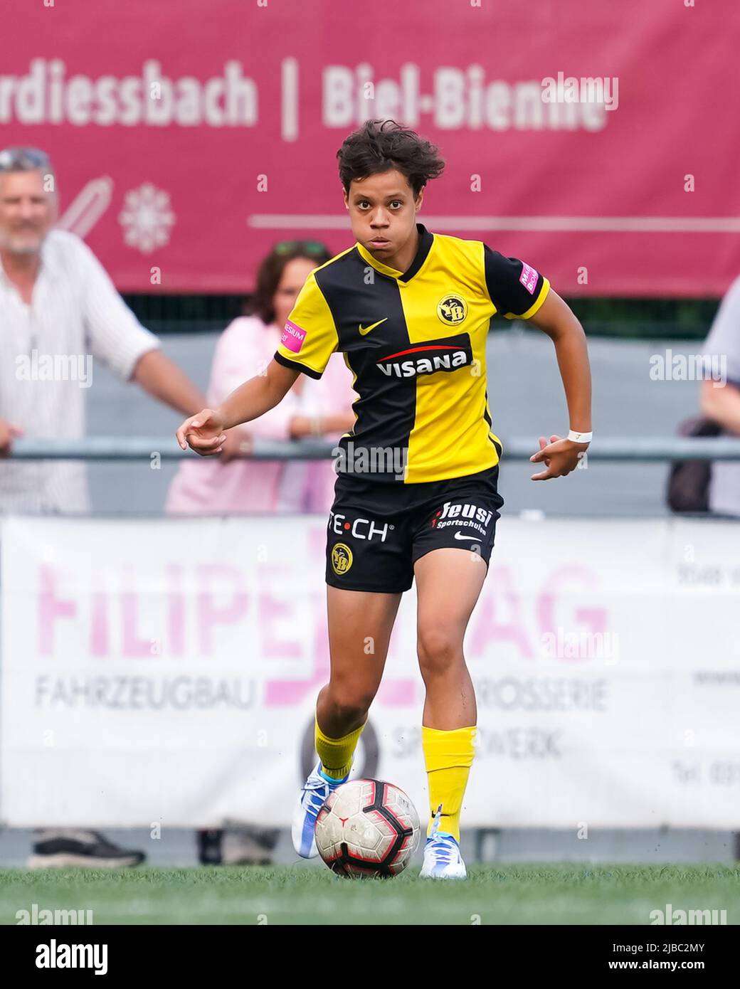 June 4th, 2022, Bern, Wyler artificial turf field, playoff final: BSC ...