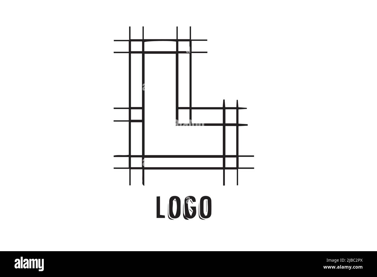 Illustration of professional corporates company icon log design in ...