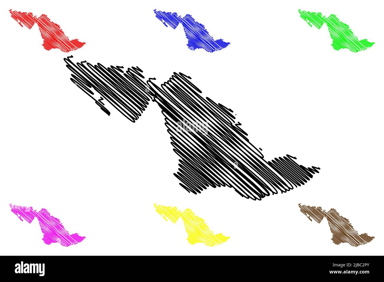 Biak island (Republic of Indonesia, Melanesia, Oceania, Schouten ...