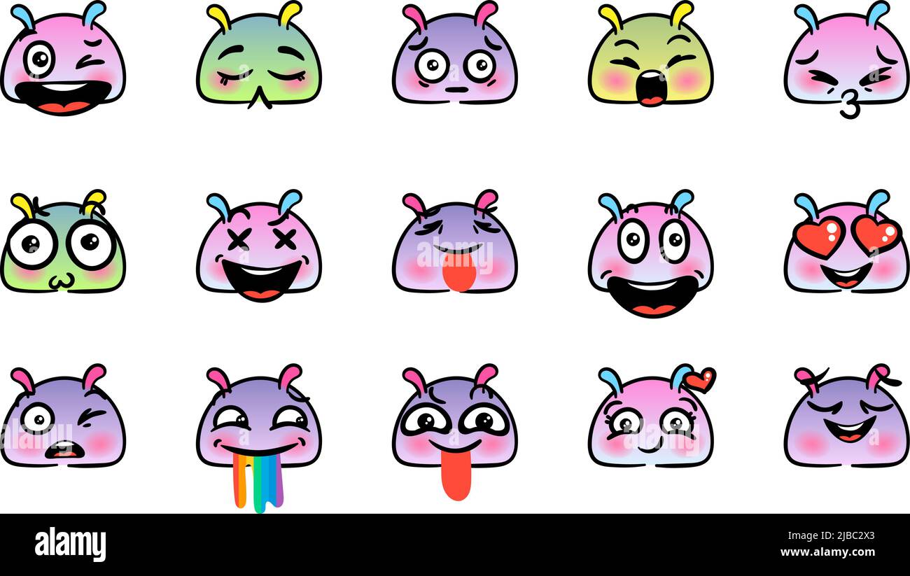 Microbe emoji Cut Out Stock Images & Pictures - Alamy