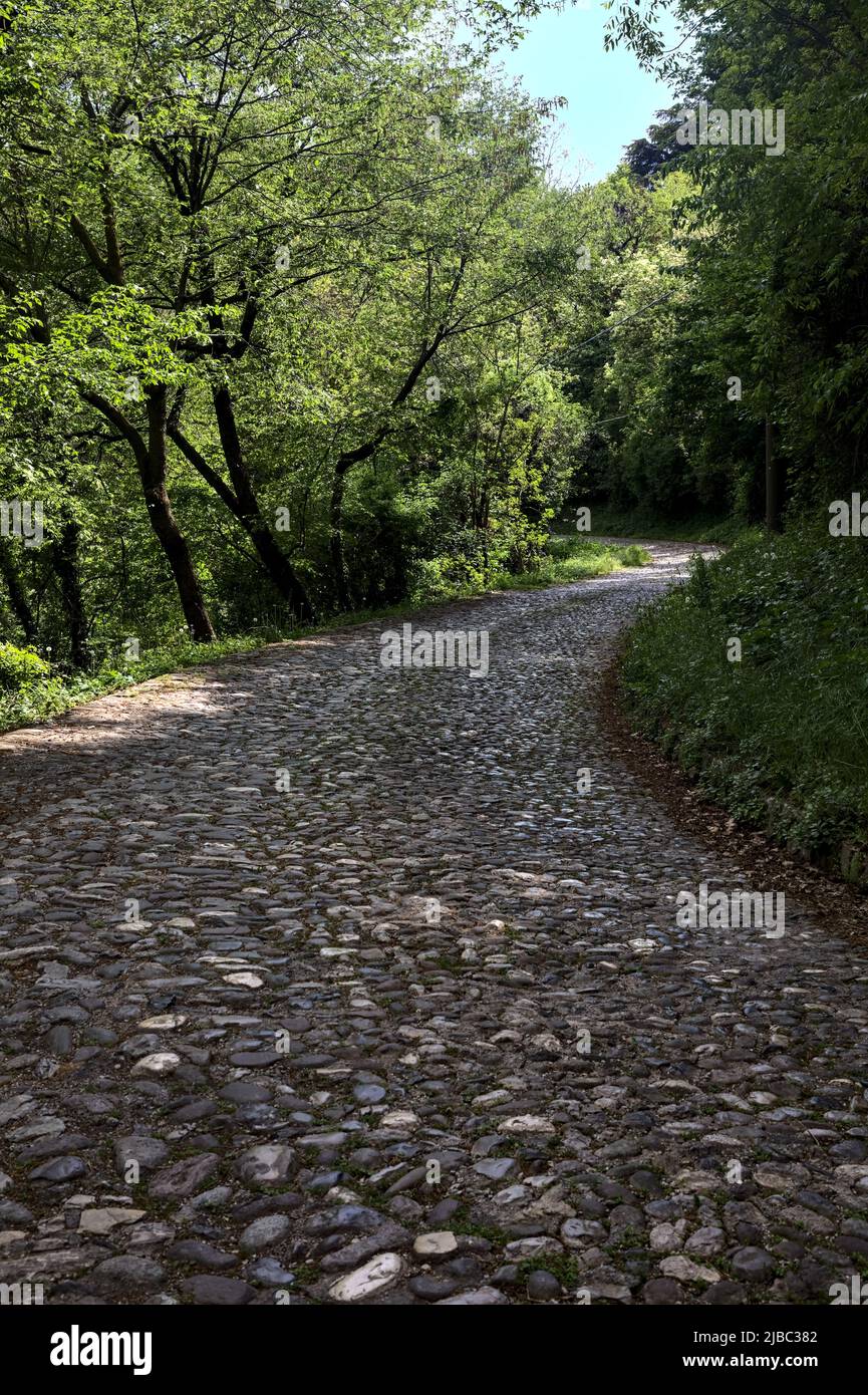 Shady alley in mountain hi-res stock photography and images - Alamy