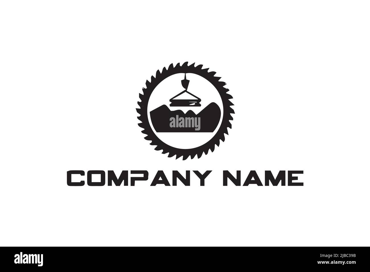 Illustration of professional corporates company icon log design in ...