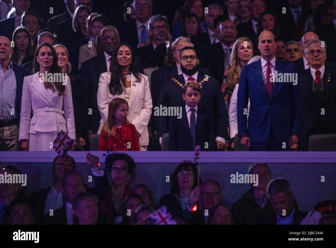 Platinum party at the palace hi-res stock photography and images - Alamy