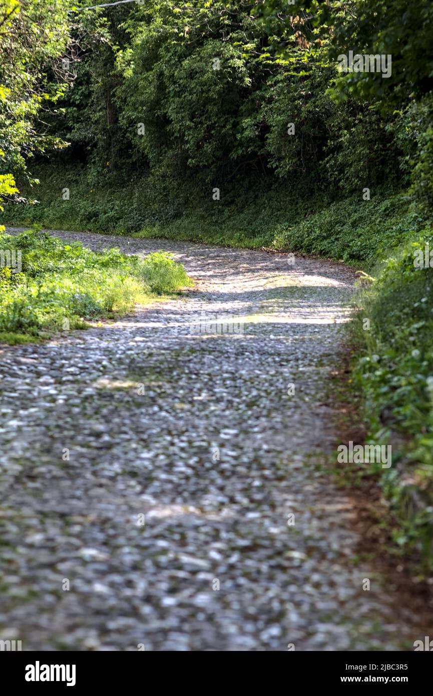 Shady alley in mountain hi-res stock photography and images - Alamy