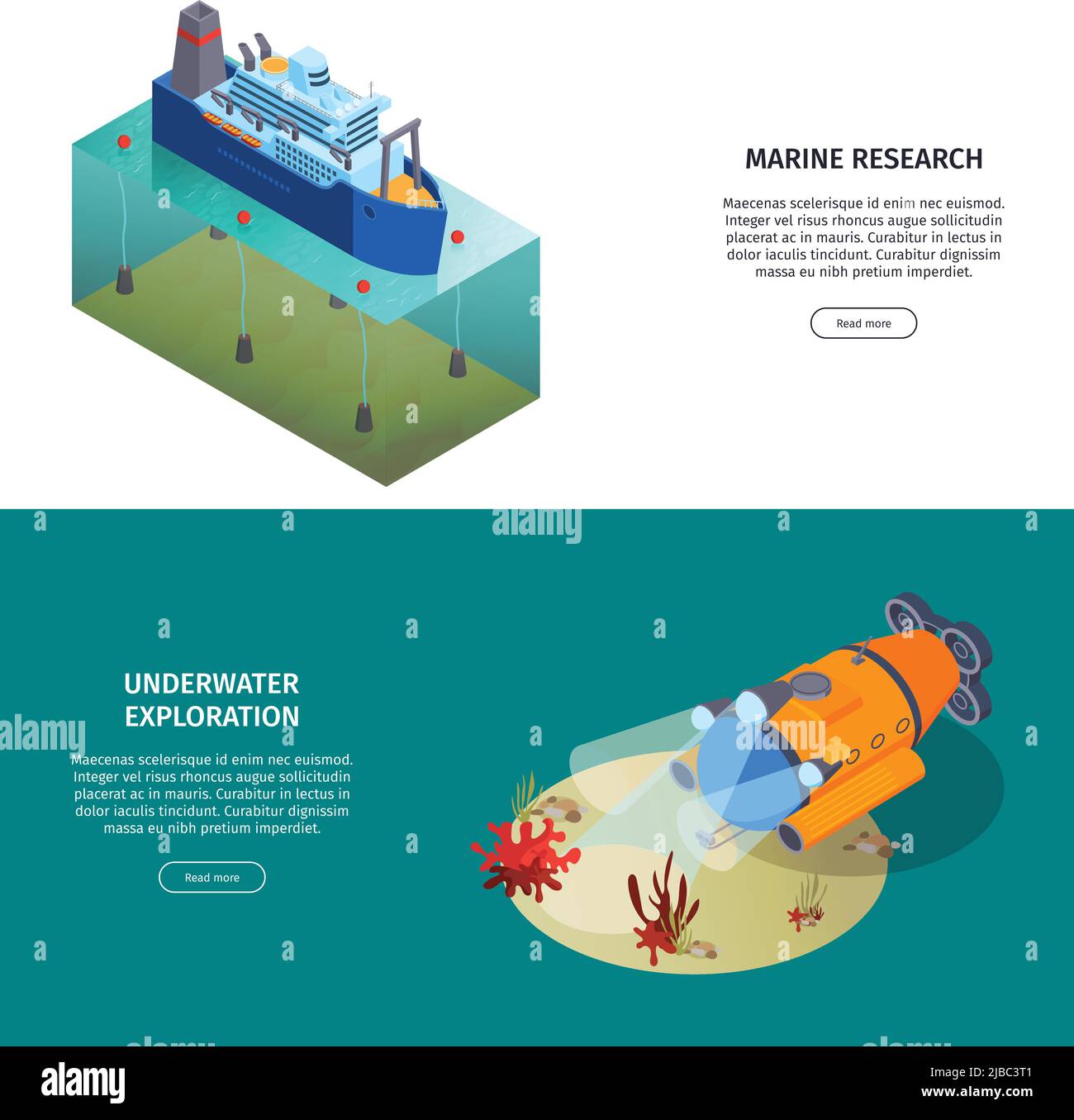 Research deep submergence vehicle Stock Vector Images - Alamy