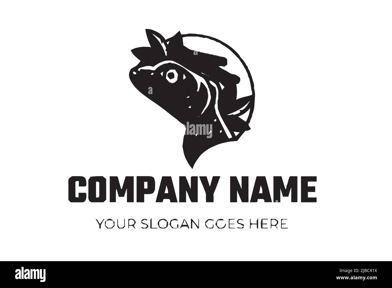 Illustration of professional corporates company icon log design in ...