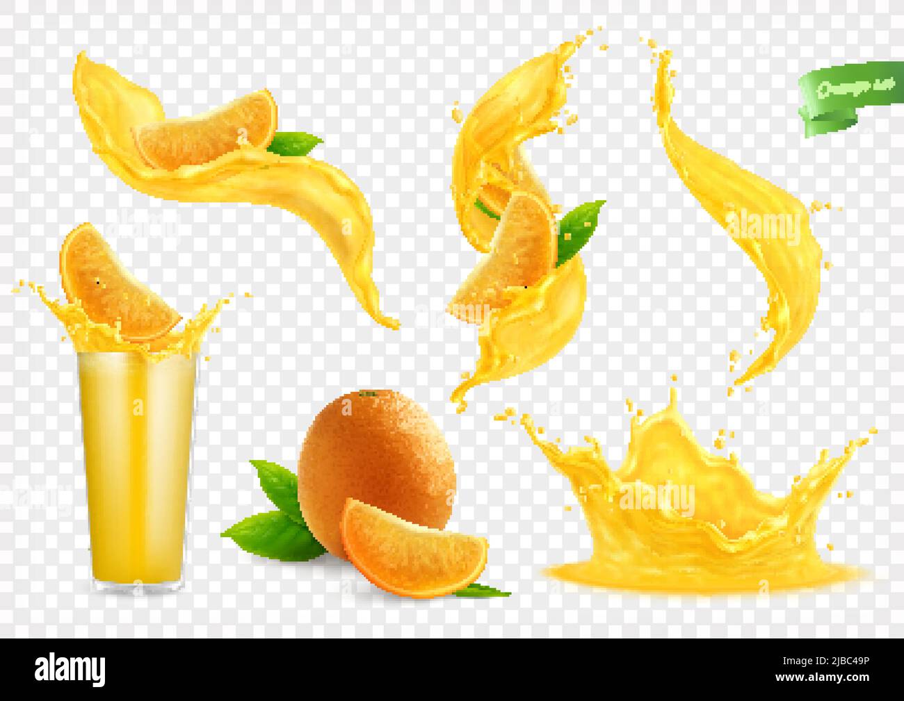 It flows with juice Stock Vector Images - Alamy