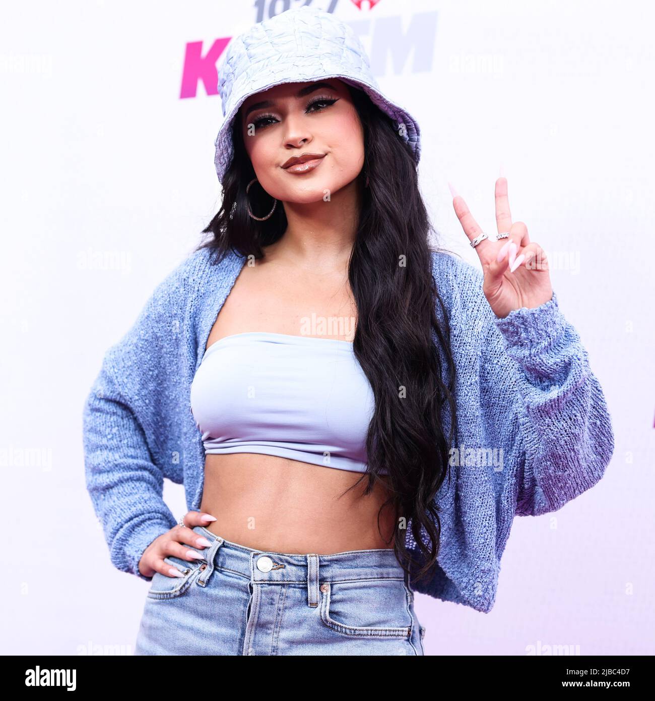 CARSON, LOS ANGELES, CALIFORNIA, USA - JUNE 04: American singer Becky G ...