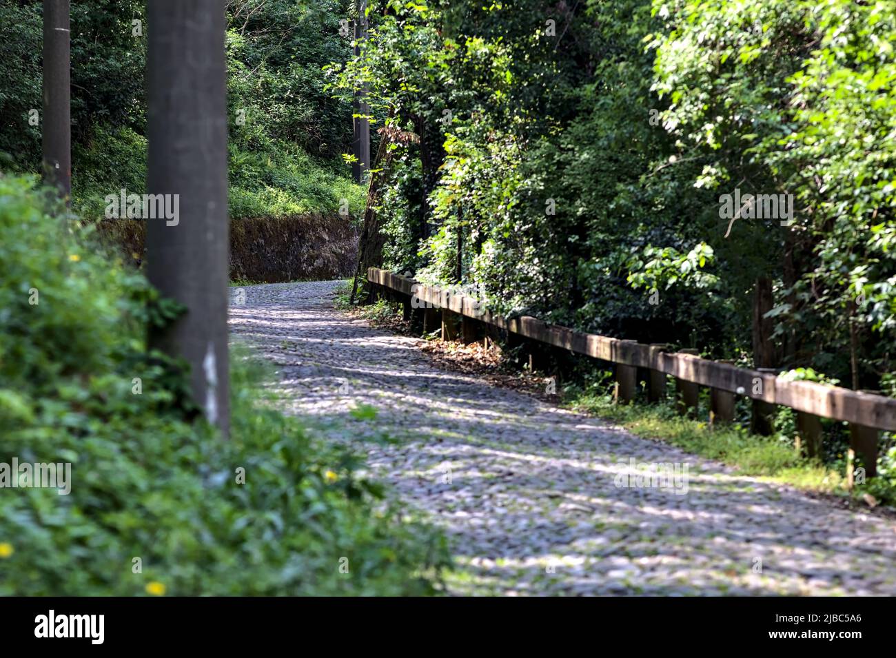 Shady alley in mountain hi-res stock photography and images - Alamy