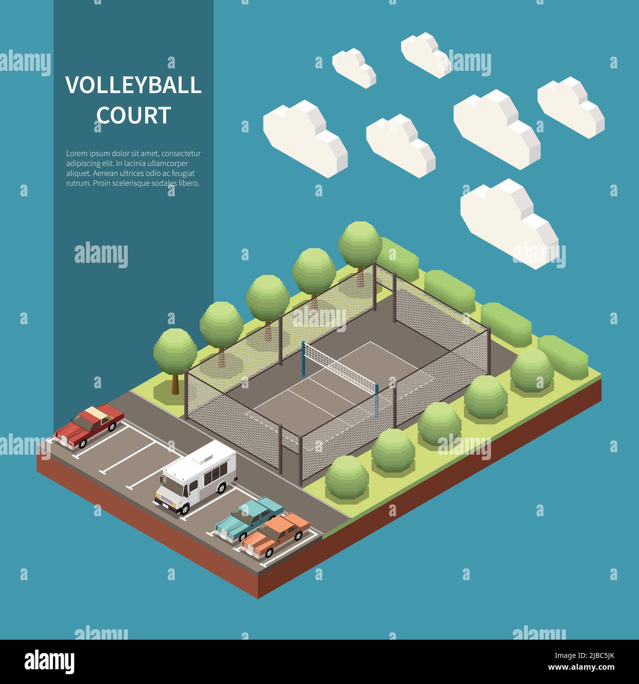 School volleyball match Stock Vector Images - Alamy