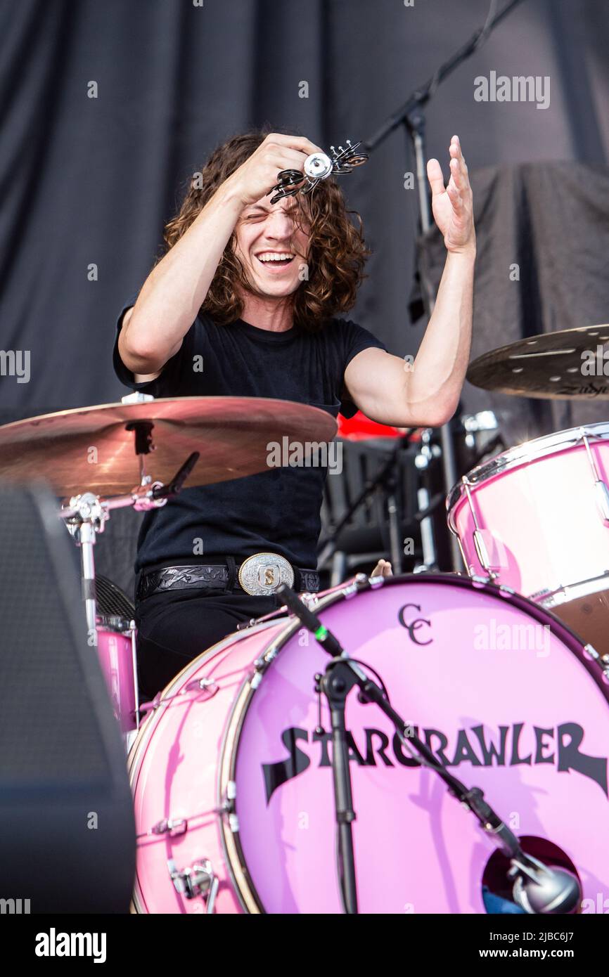 Bologna Italy. 04 June 2022. The American rock band STARCRAWLER ...