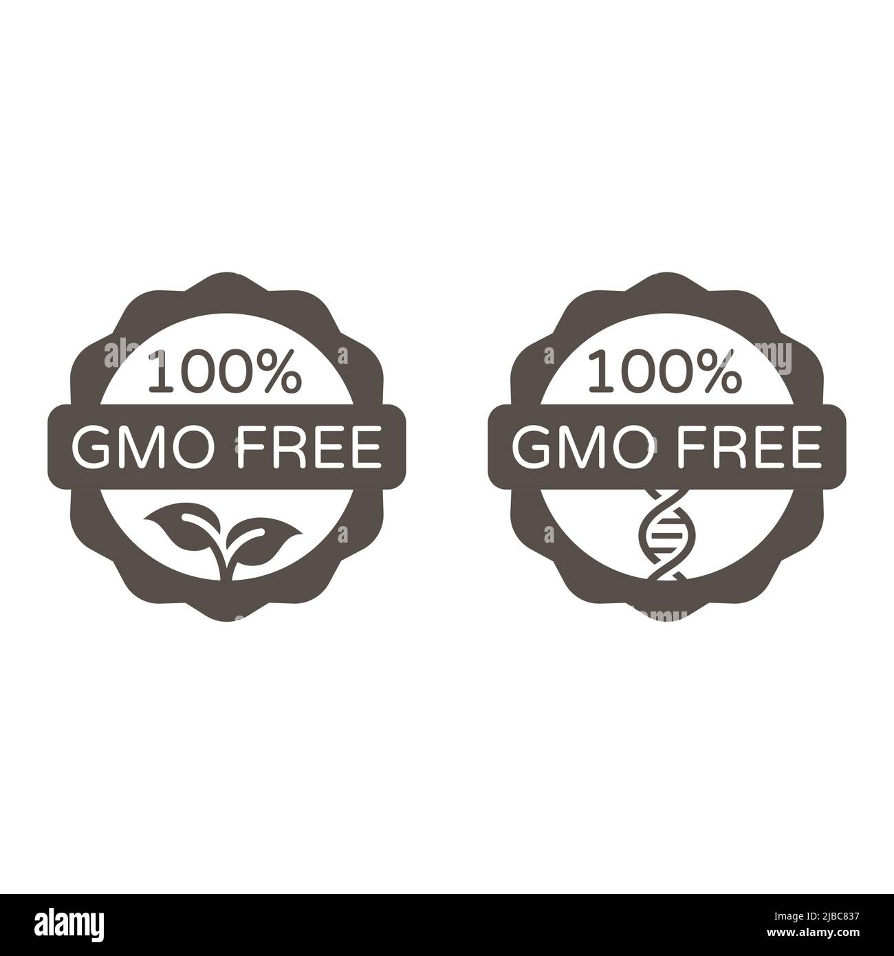 Gmo badge Cut Out Stock Images & Pictures - Alamy