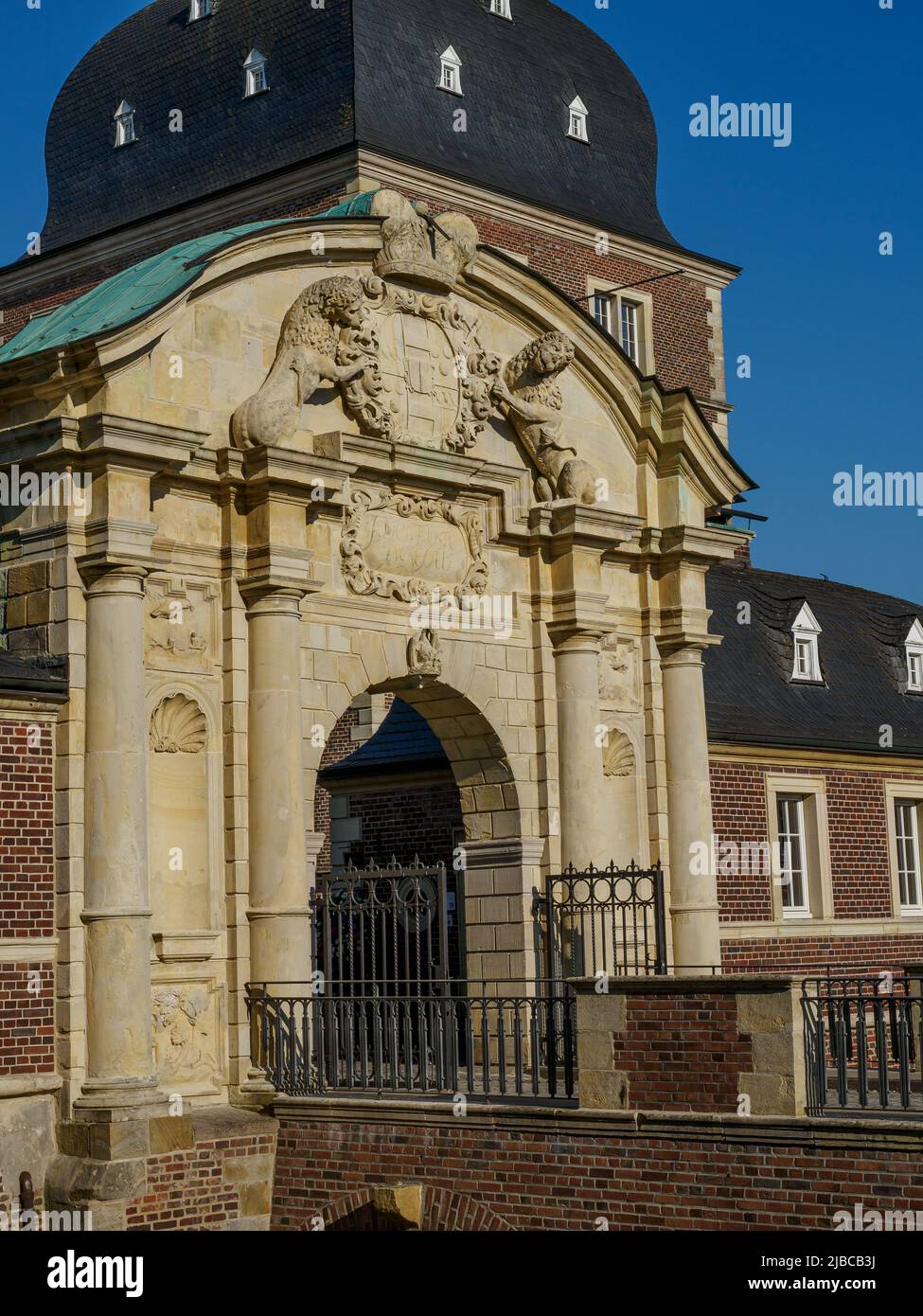 the old castle of Ahaus in germany Stock Photo - Alamy