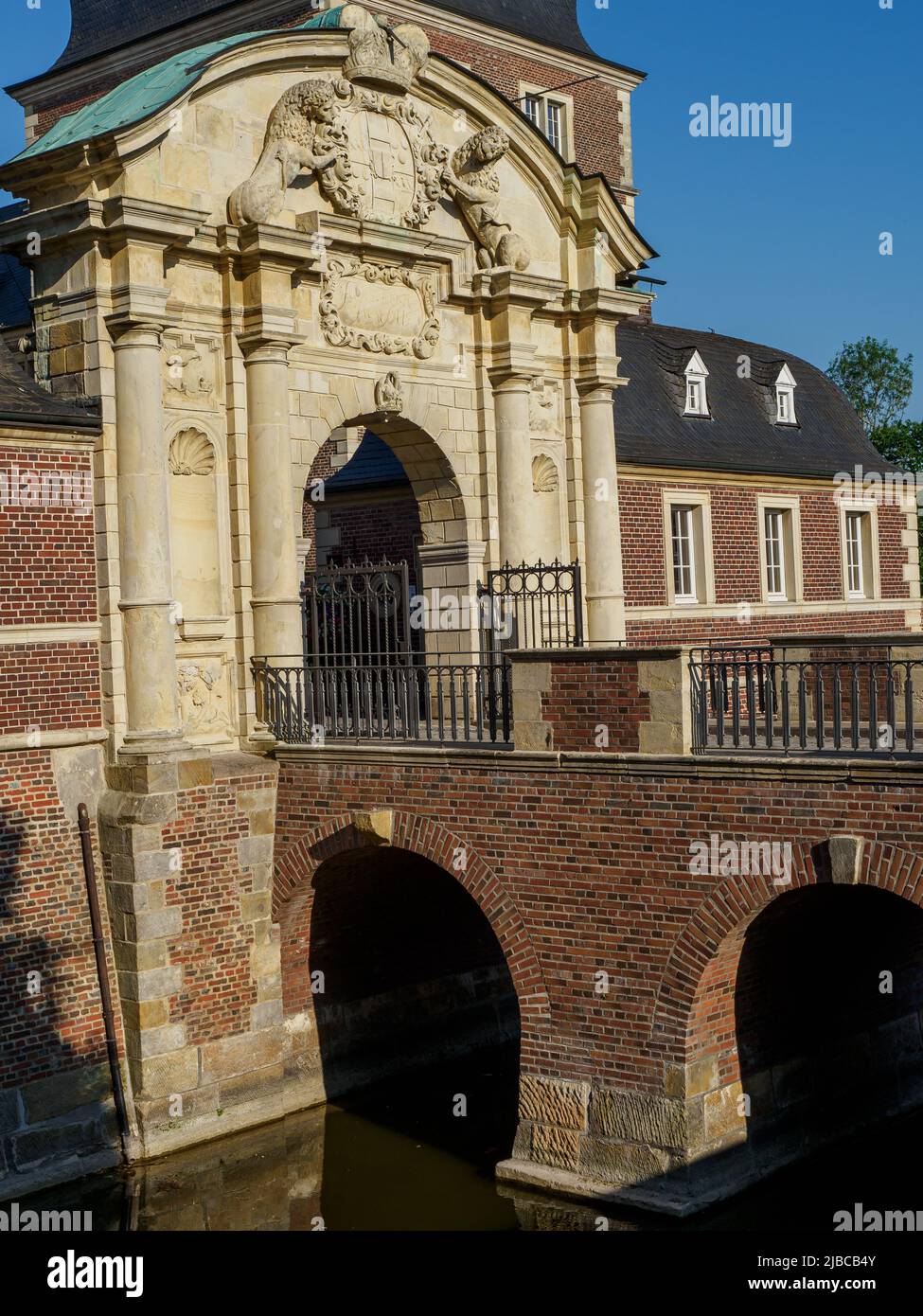 the old castle of Ahaus in germany Stock Photo - Alamy