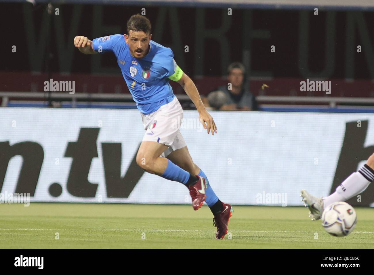 Alessandro Florenzi of Italy looks during Italy vs Germany, 1° day of ...