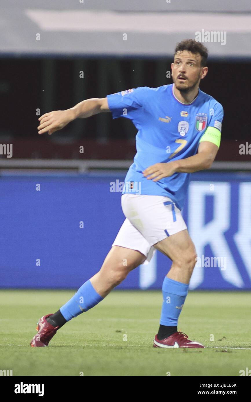 Alessandro Florenzi of Italy looks during Italy vs Germany, 1° day of ...