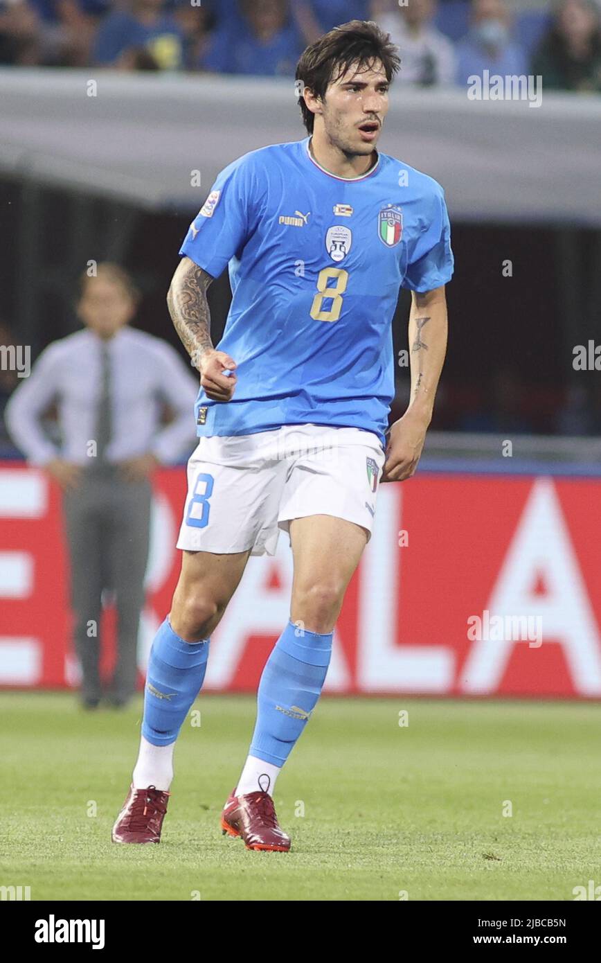 Sandro Tonali of Italy looks during Italy vs Germany, 1° day of Nations ...