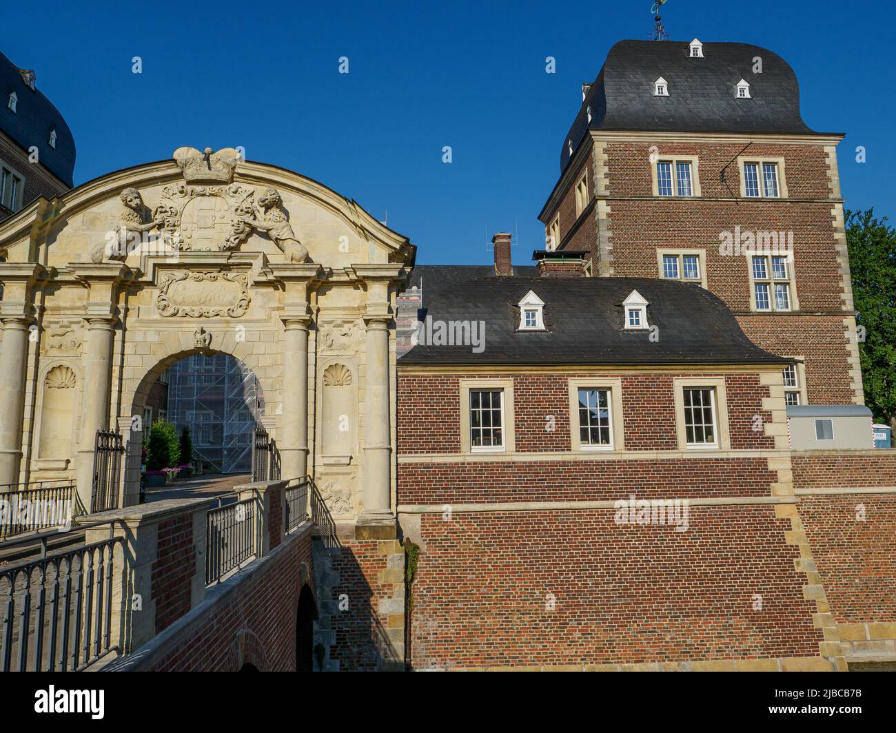 the old castle of Ahaus in germany Stock Photo - Alamy