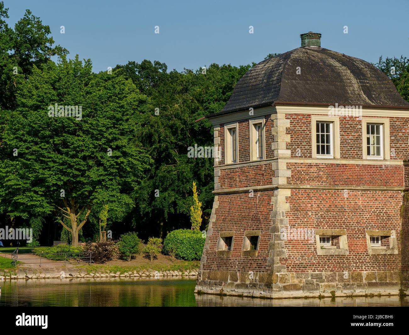the old castle of Ahaus in germany Stock Photo - Alamy